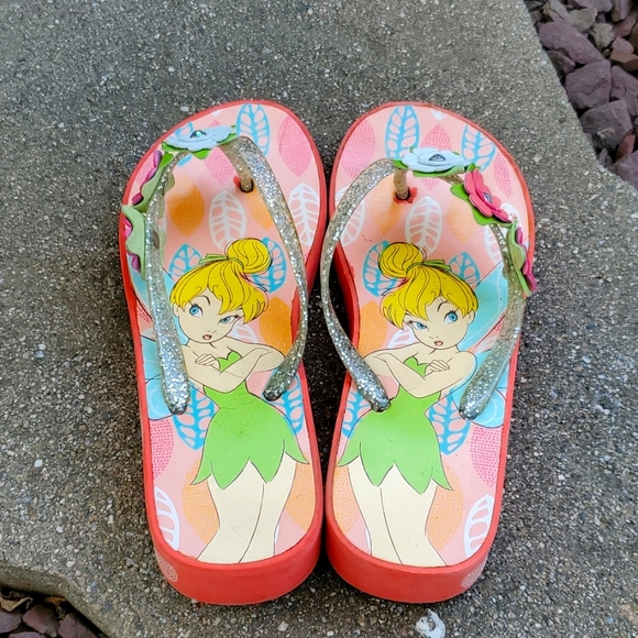 Disney | Shoes | Disney Store Tinkerbell Sandals | Poshmark